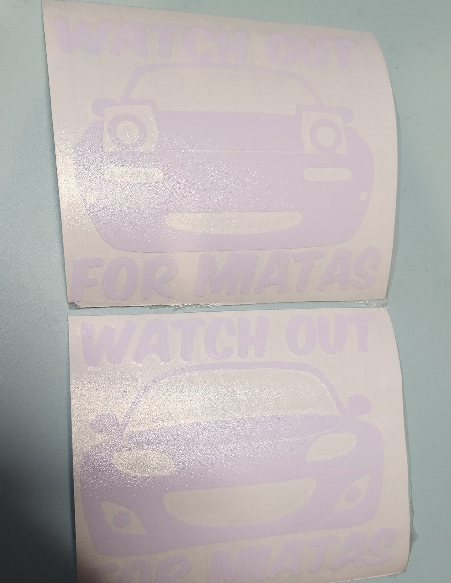 Watch Out for Miatas Vinyl Decal/ Nc1 Nc2 Na Miata/ Water - Etsy