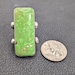 Large Gaspeite Stone Silver Ring Women's Size 6.25 Made in USA - Etsy