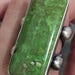 Large Gaspeite Stone Silver Ring Women's Size 6.25 Made in USA - Etsy