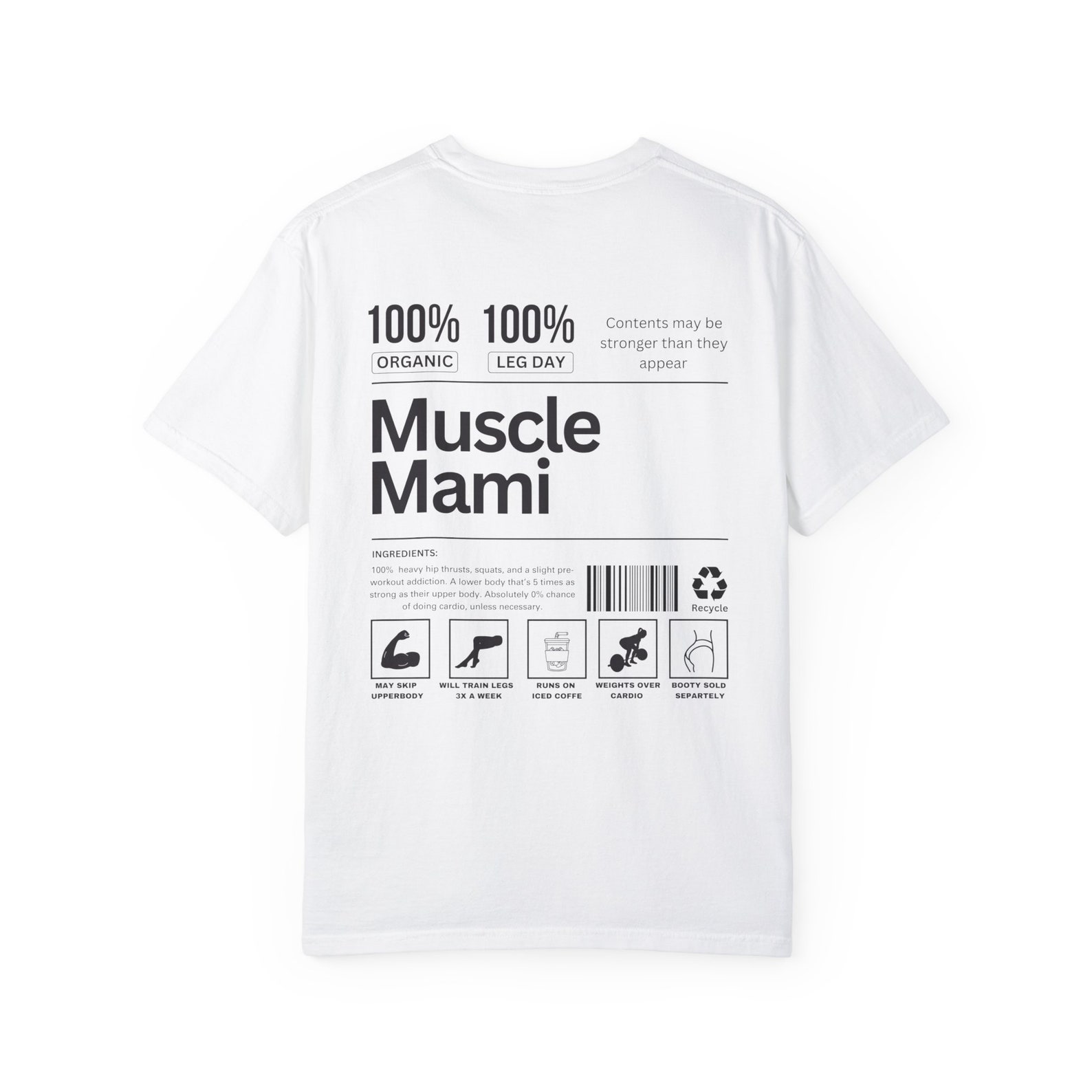 Muscle Mami T-shirt, Pump Cover, Gym Tee, Powerlifting, Weightlifting ...