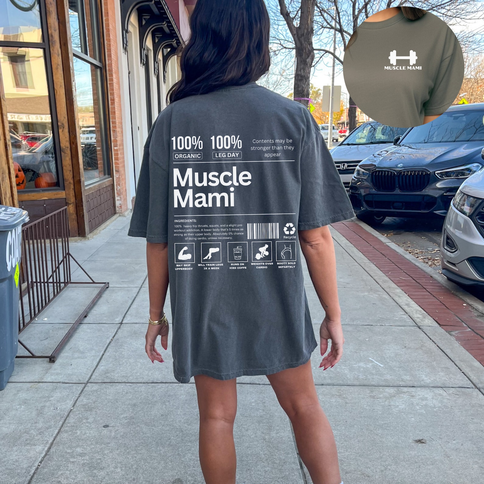 Muscle Mami T-shirt, Pump Cover, Gym Tee, Powerlifting, Weightlifting ...