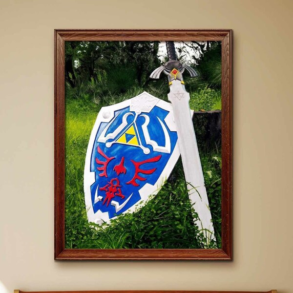 Zelda Forest Wallpaper - Etsy