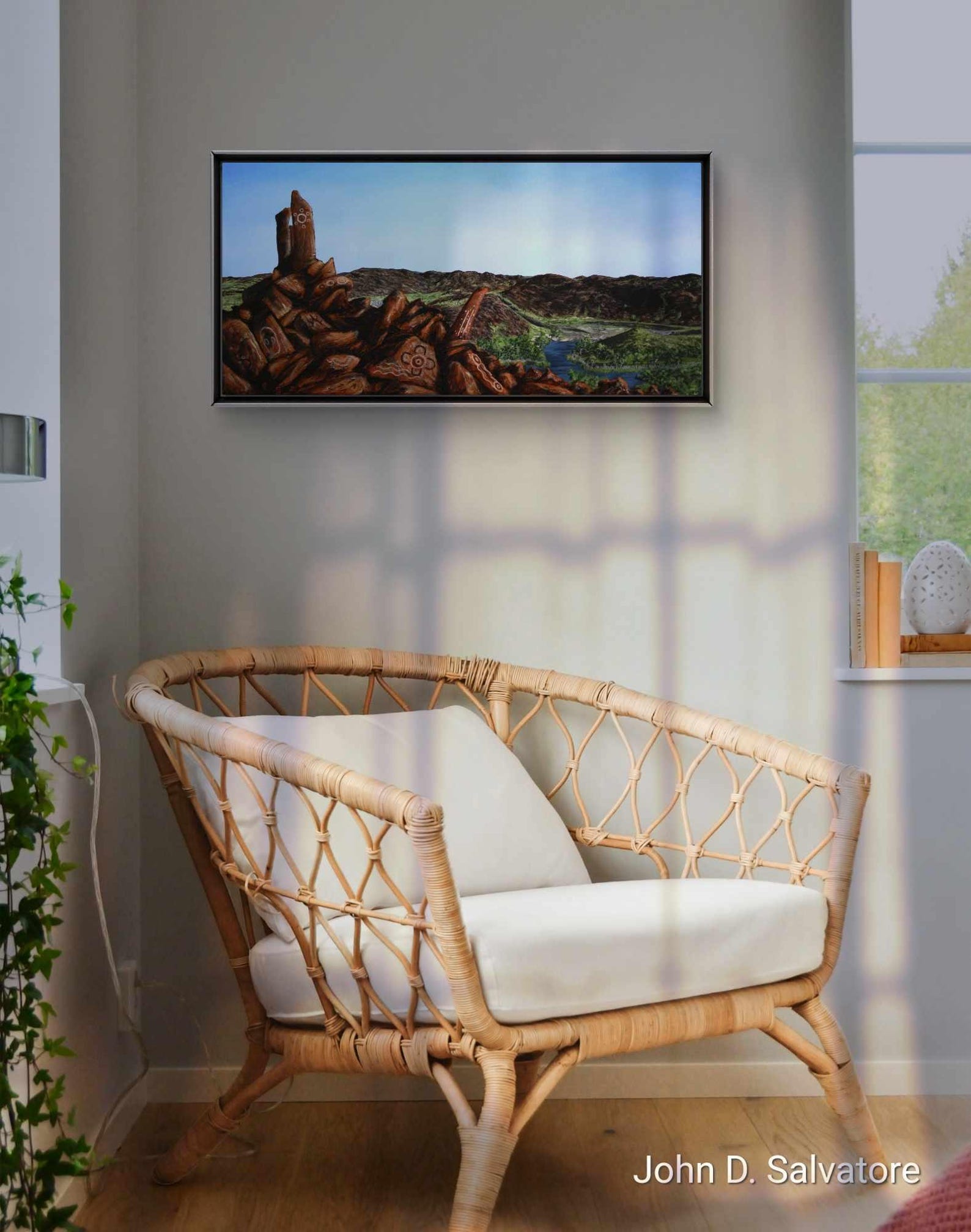 Aboriginal Art | Australia Pilbara | Painted Rock | Art Deco Wallpaper ...