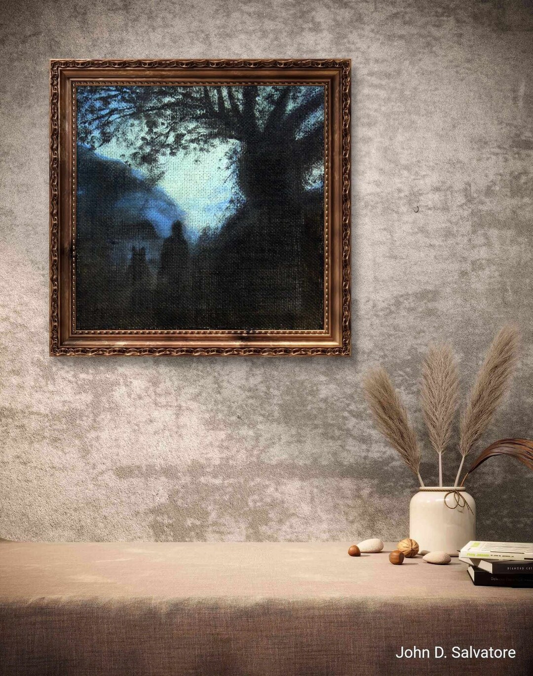 Andrei Tarkovsky Painting | Rustic Wall Painting | Nostalgia Landscape ...