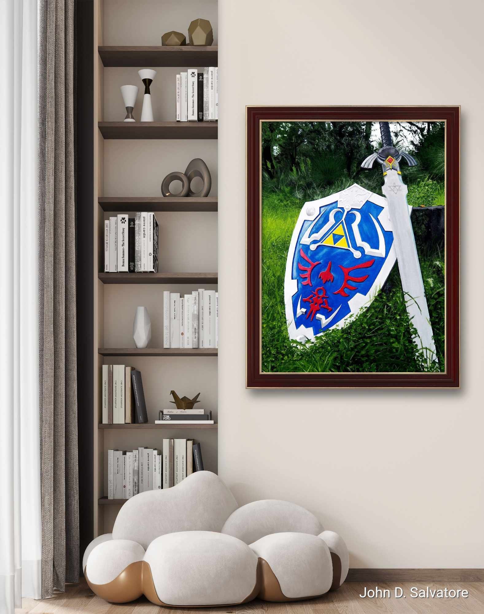 Legend of Zelda | Master Sword | Zelda Wall Art | Fan Art Commission ...