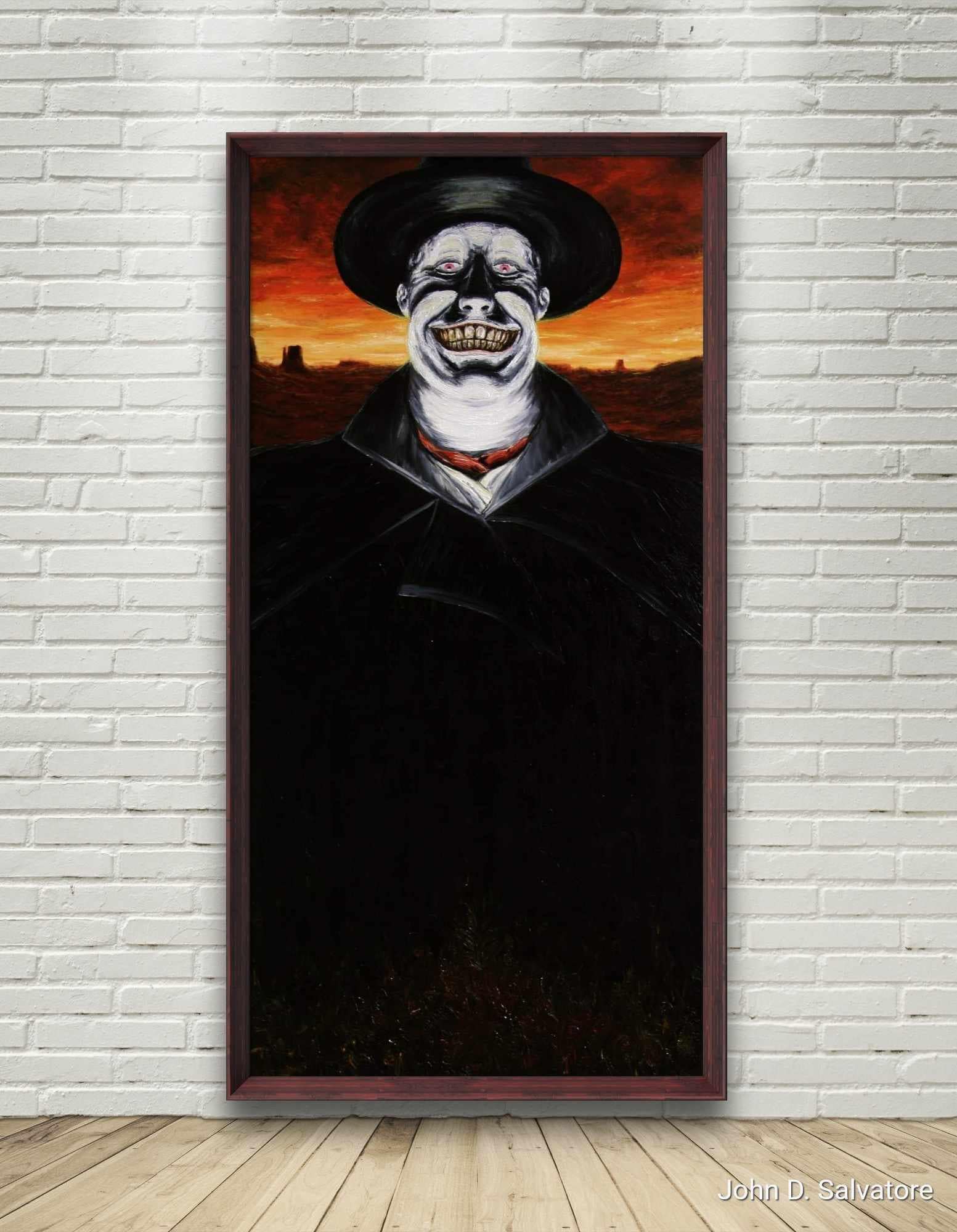 Judge Holden Portrait Blood Meridian Horror Goth Printable Art Deco ...