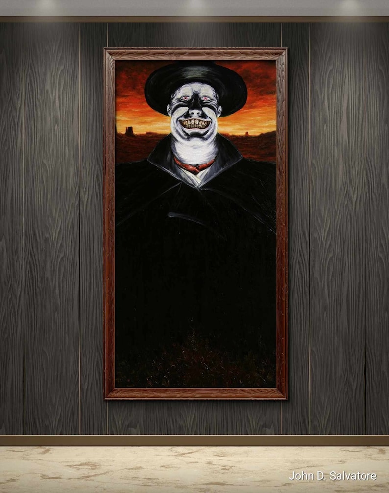 Judge Holden Portrait Blood Meridian Horror Goth Printable Art Deco ...