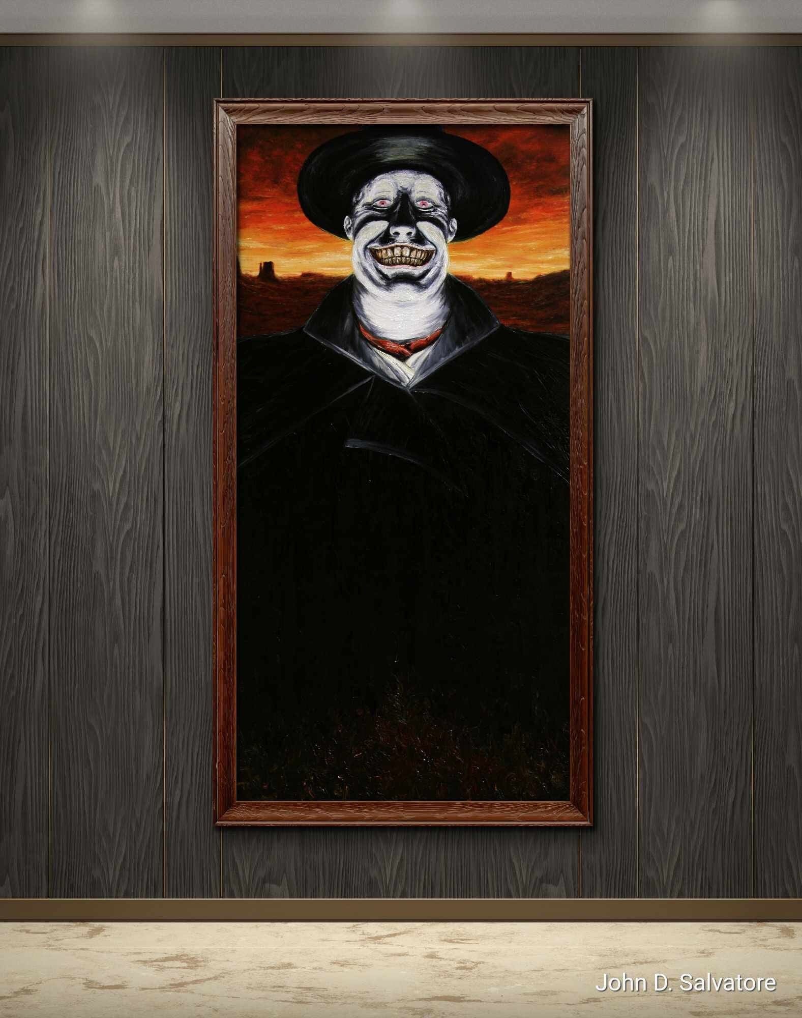 Judge Holden Portrait Blood Meridian Horror Goth Printable Art Deco ...