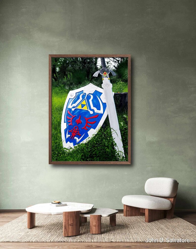Legend of Zelda | Master Sword | Zelda Wall Art | Fan Art Commission ...