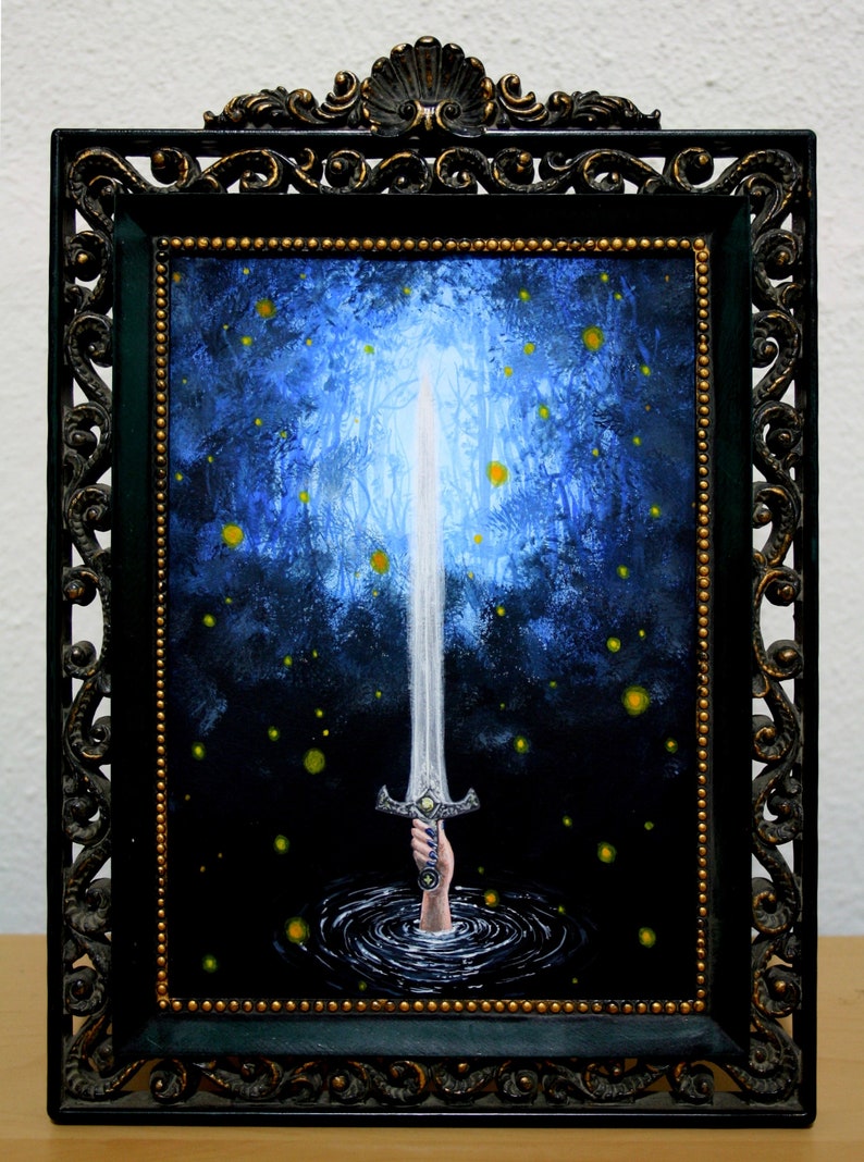 Excalibur Lady of the Lake Sword | Fantasy Mythology Fantasy Sword ...
