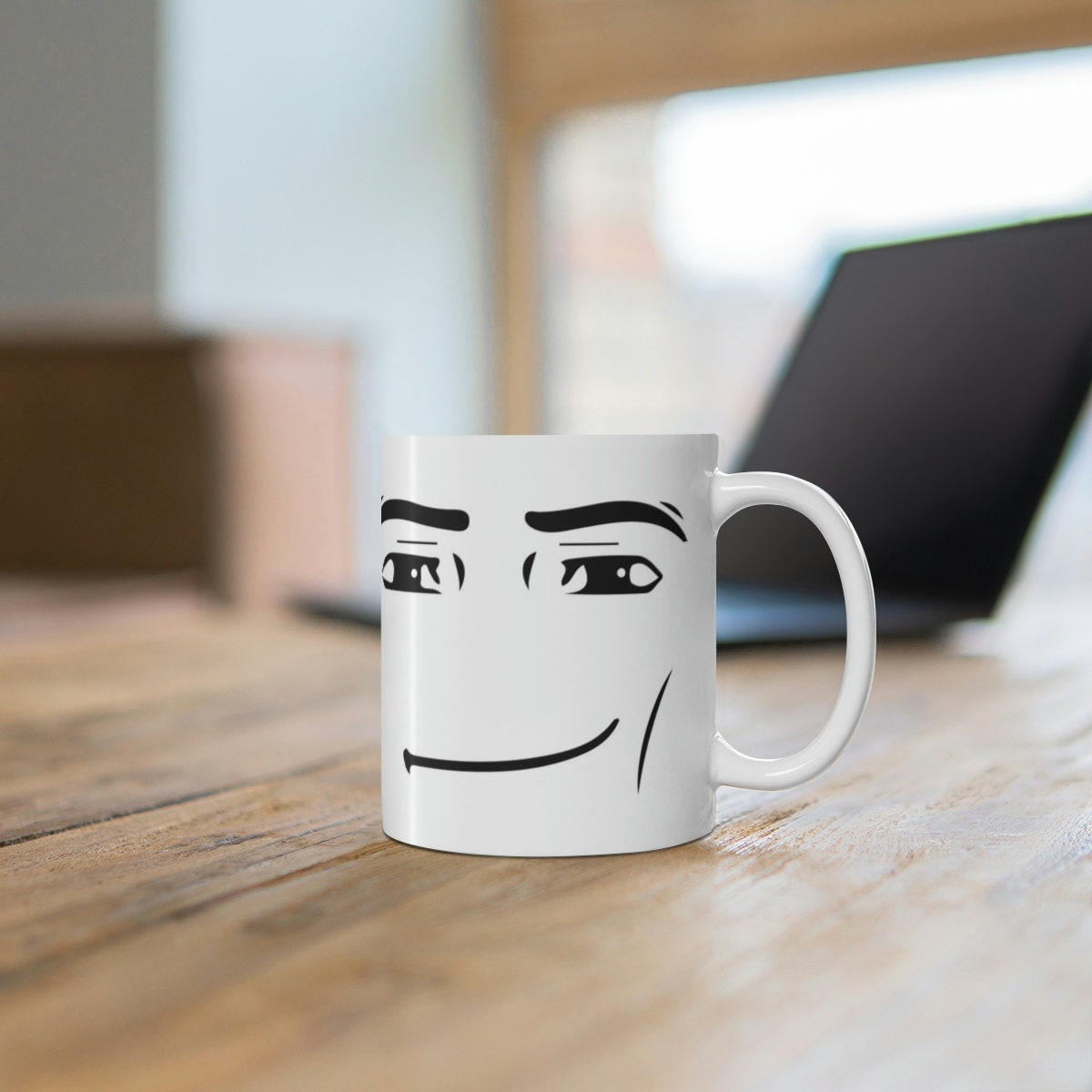 Roblox Man Face Mug - Etsy