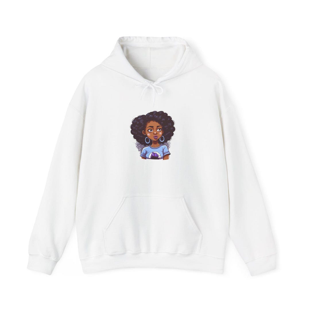 Afro Black Girl Hoodie: Empowering Melanin Queen Sweatshirt - Etsy