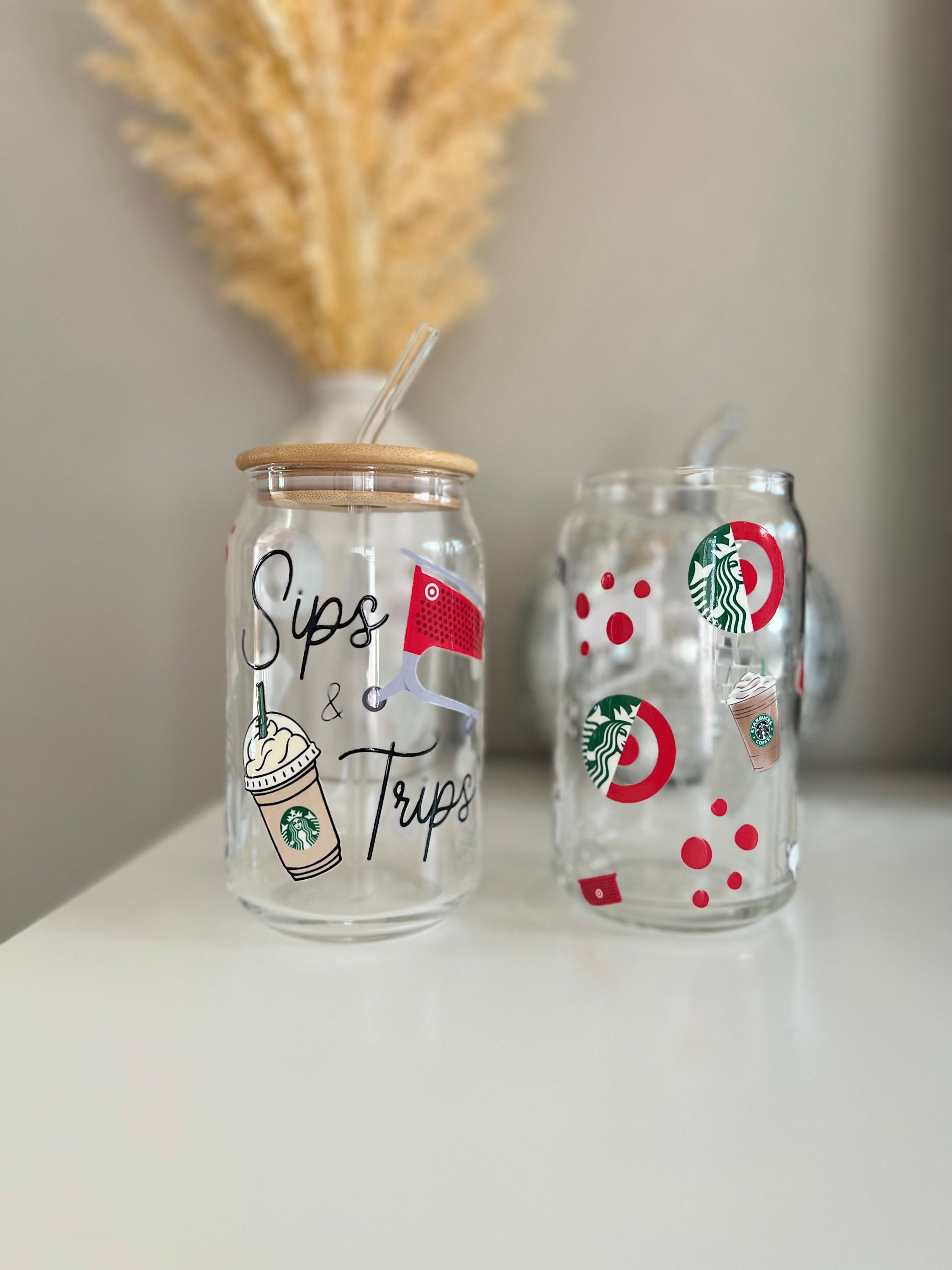 Sips and Trips Target Cups - Etsy