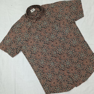 Handmade Block Print Cotton Shirt: Indian Summer Clothing - Etsy