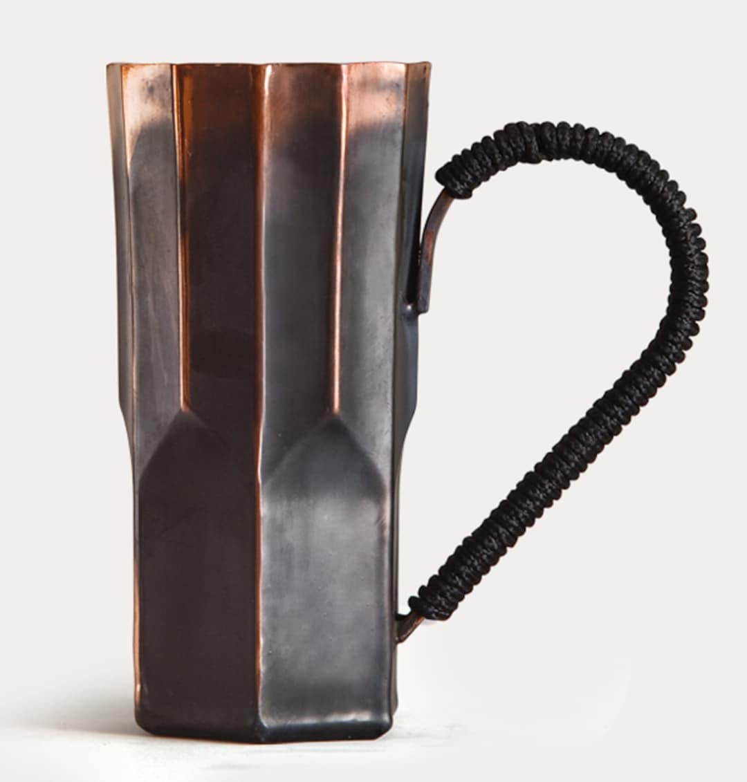 Handmade Hammer Texture Copper Mugs, Large Capacity Hammered Pure ...