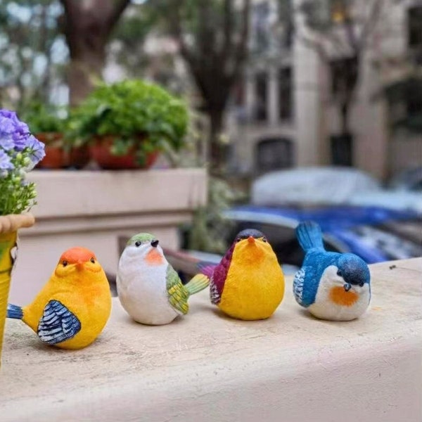 Resin Birds for Garden - Etsy