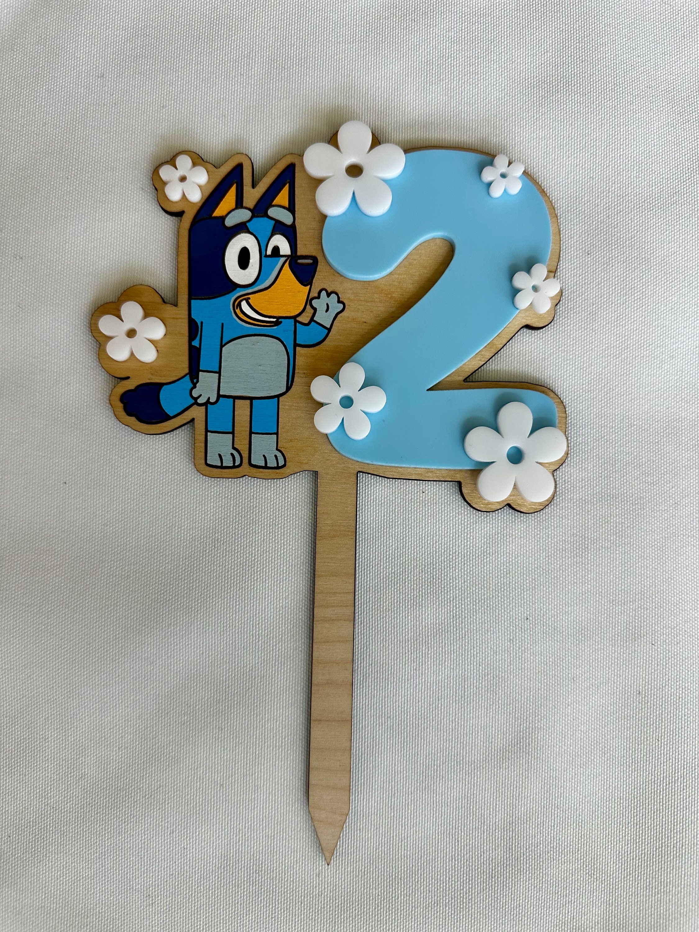 Blue Dog Cake Topper | Blue Healer Birthday Party | Birthday Decor ...