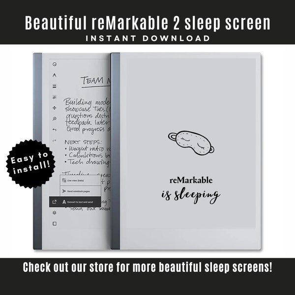 Remarkable 2 Wallpaper - Etsy