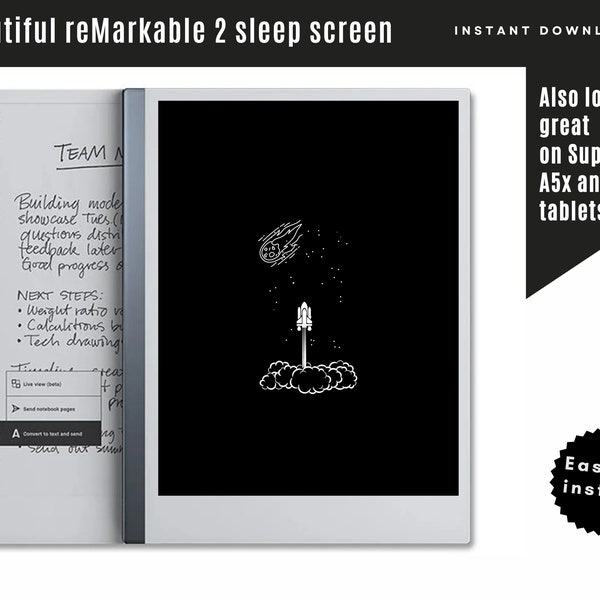 Supernote A6x Screensaver - Etsy