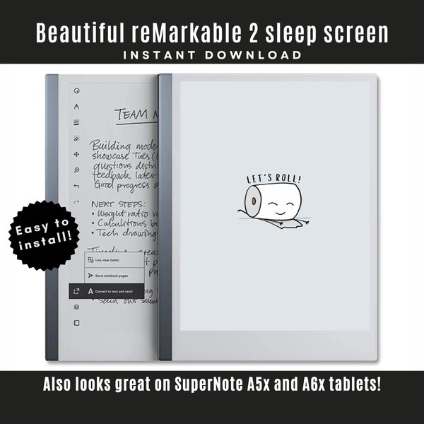 Supernote Sleep Screen - Etsy