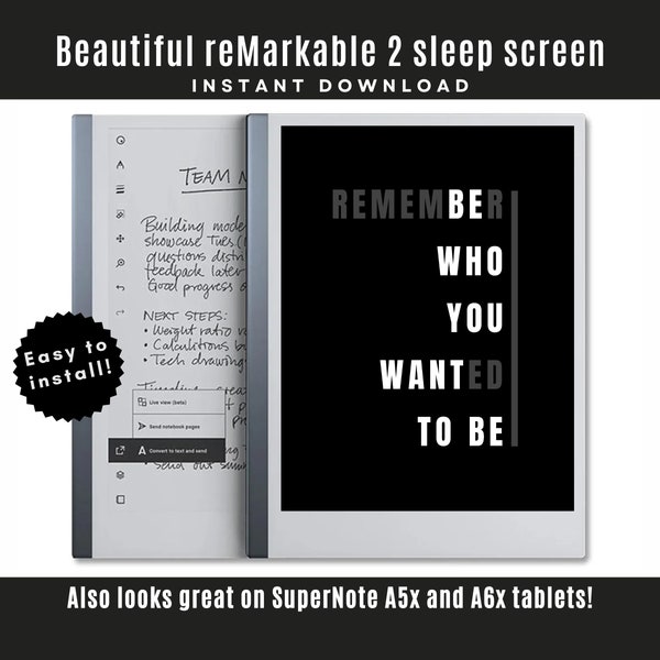 Supernote Wallpaper - Etsy Australia