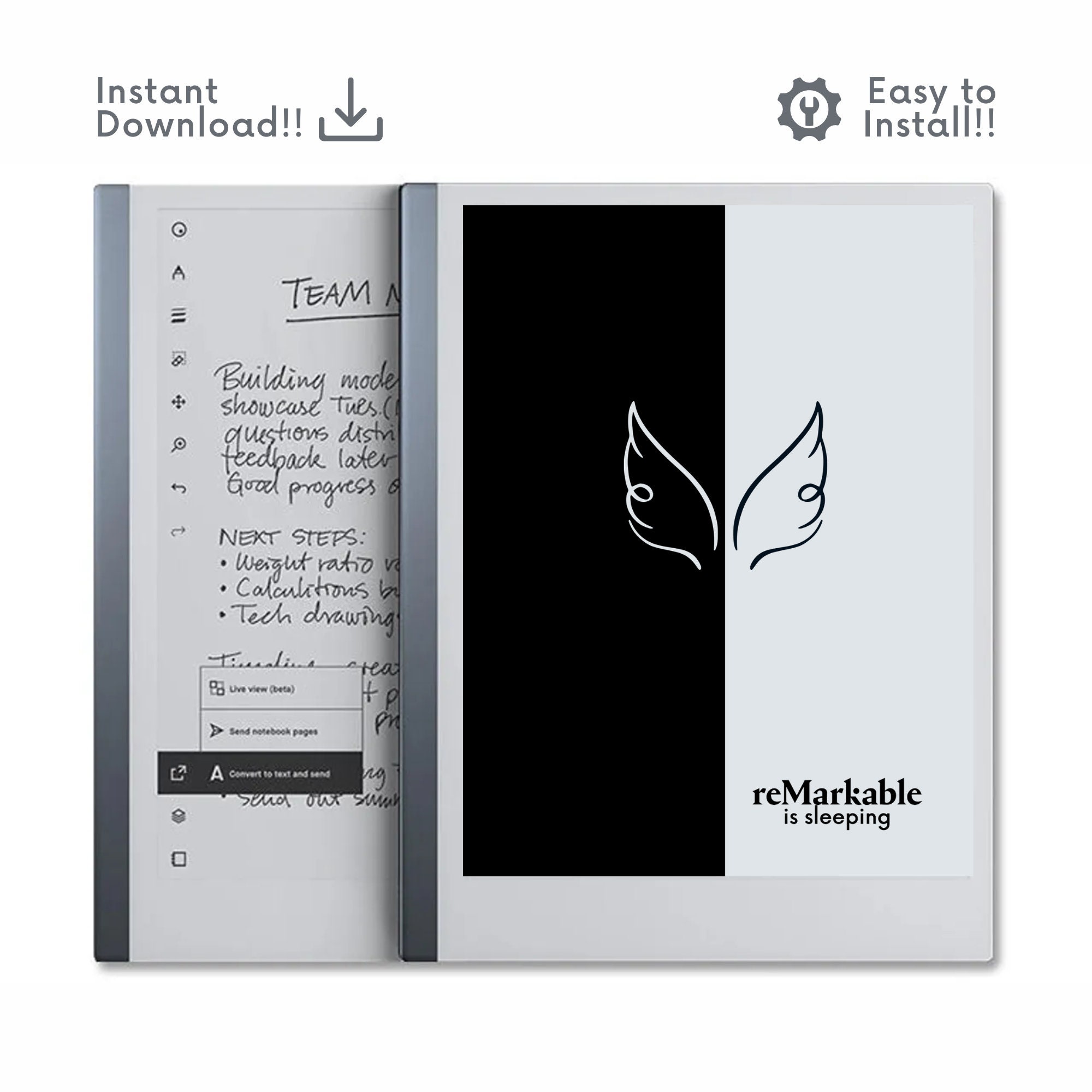 Remarkable 2 Sleep Screen Rm2 Suspend Screen Remarkable 2 - Etsy