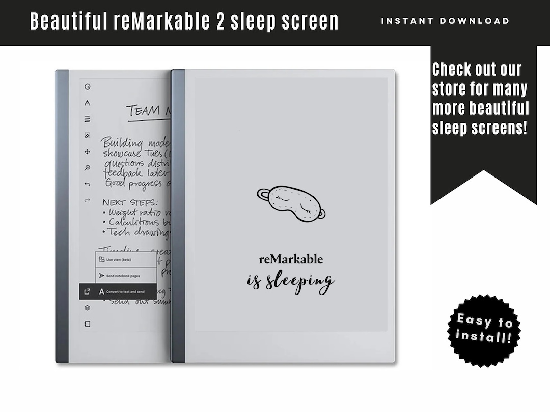 Remarkable 2 Sleep Screen Rm Splash Screen Rm2 Suspend Screen Etsy 