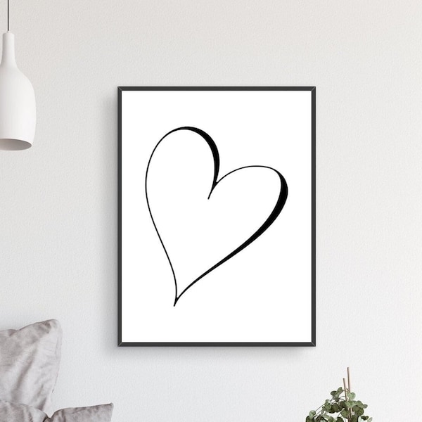 Heart Wall Art - Etsy