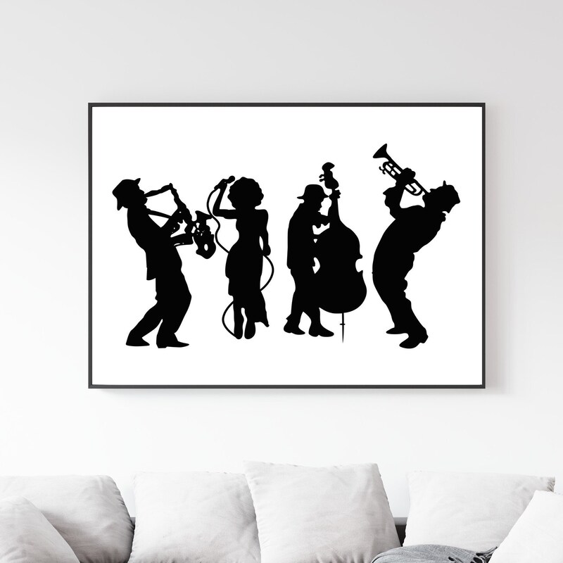 Jazz Print - Etsy