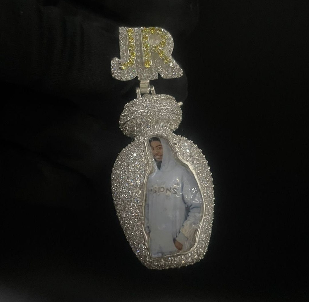 Iced Men's Stylish Memorable Pendant / Ashes Pot Memory Pendant ...