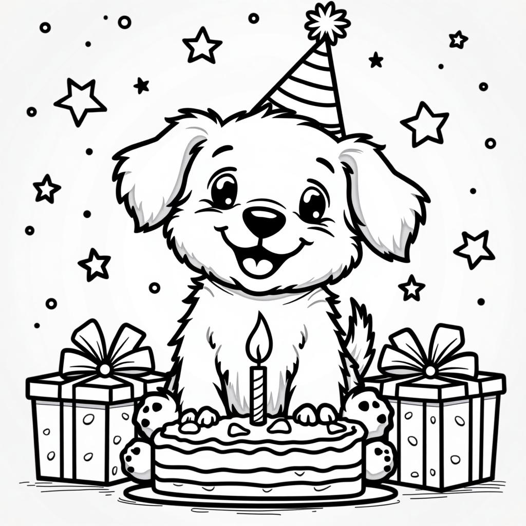 11 Printable Puppy Coloring Book Pages for Kids and Adults - Etsy