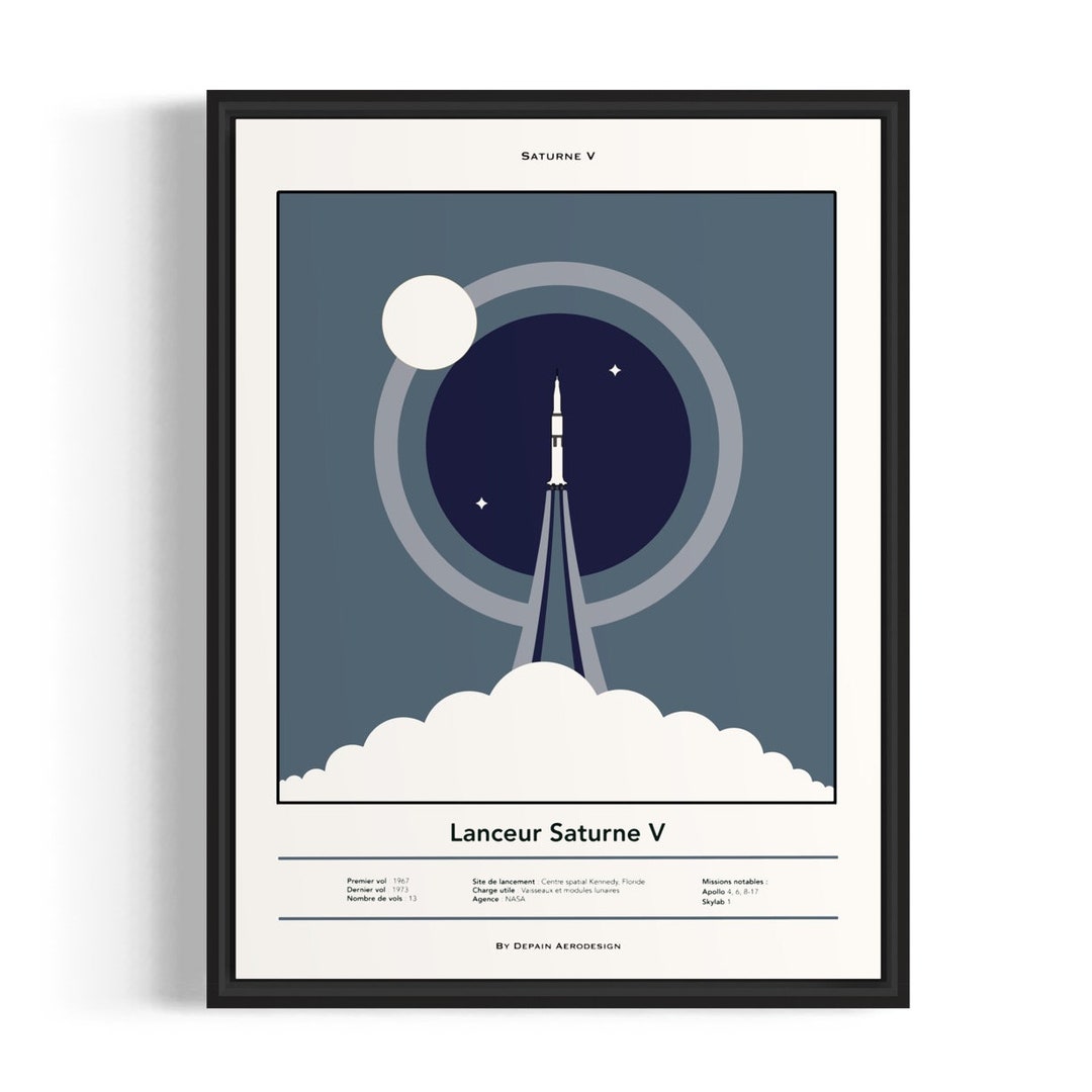 Saturn V Poster - Etsy