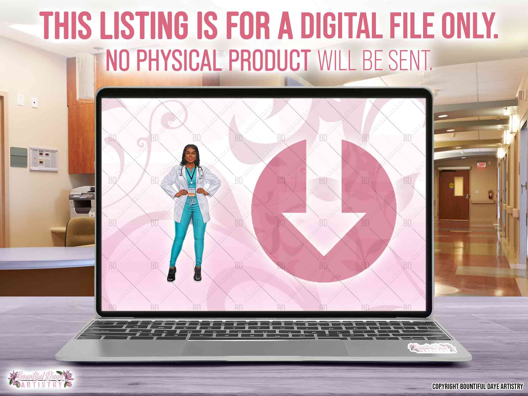 Doctor, RN, EMT Girl Fashion Clipart, Boss Fashion Clipart, Fashion ...