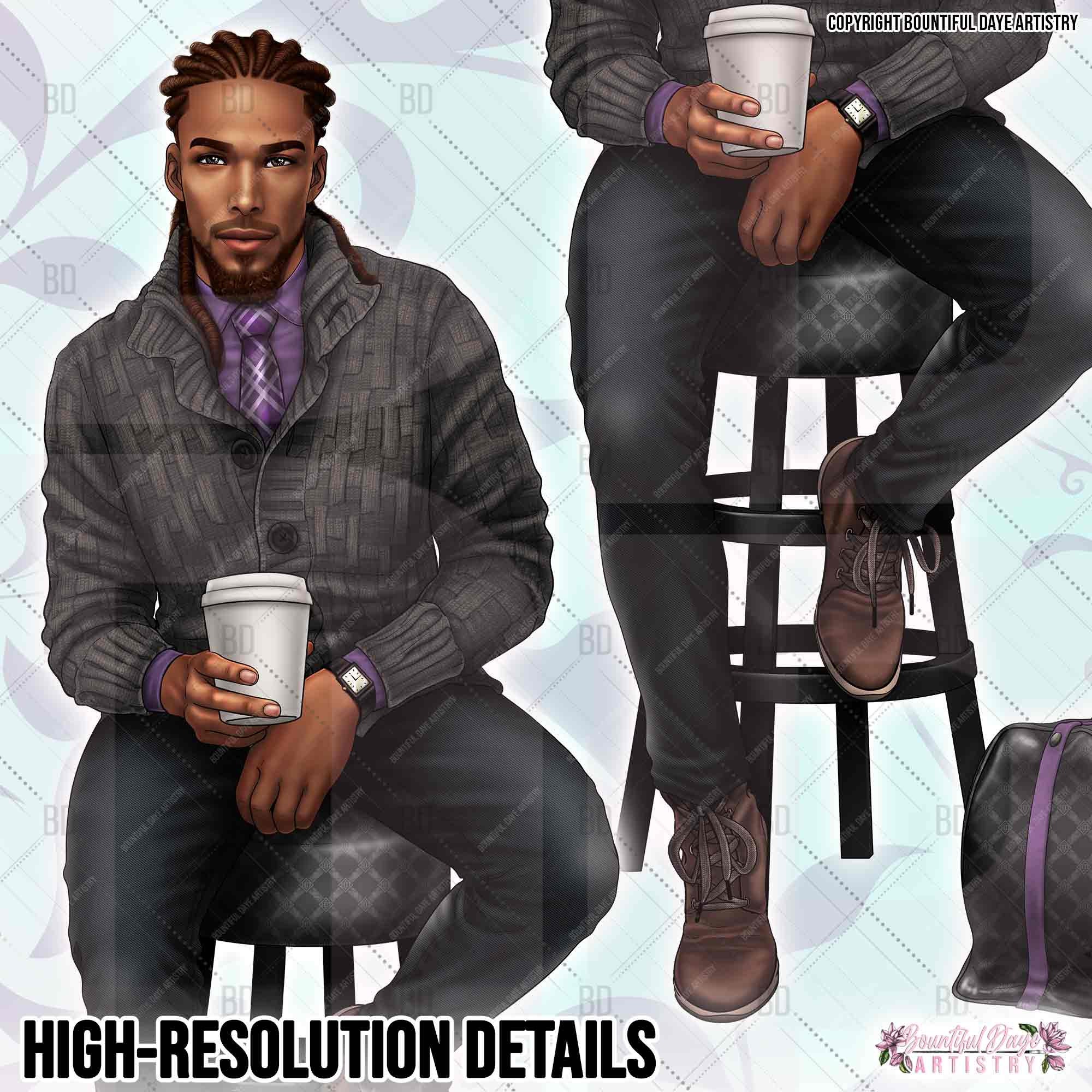 Man Clipart, Boyfriend Clipart, Casual Man Clipart, Boy Clipart, Male ...