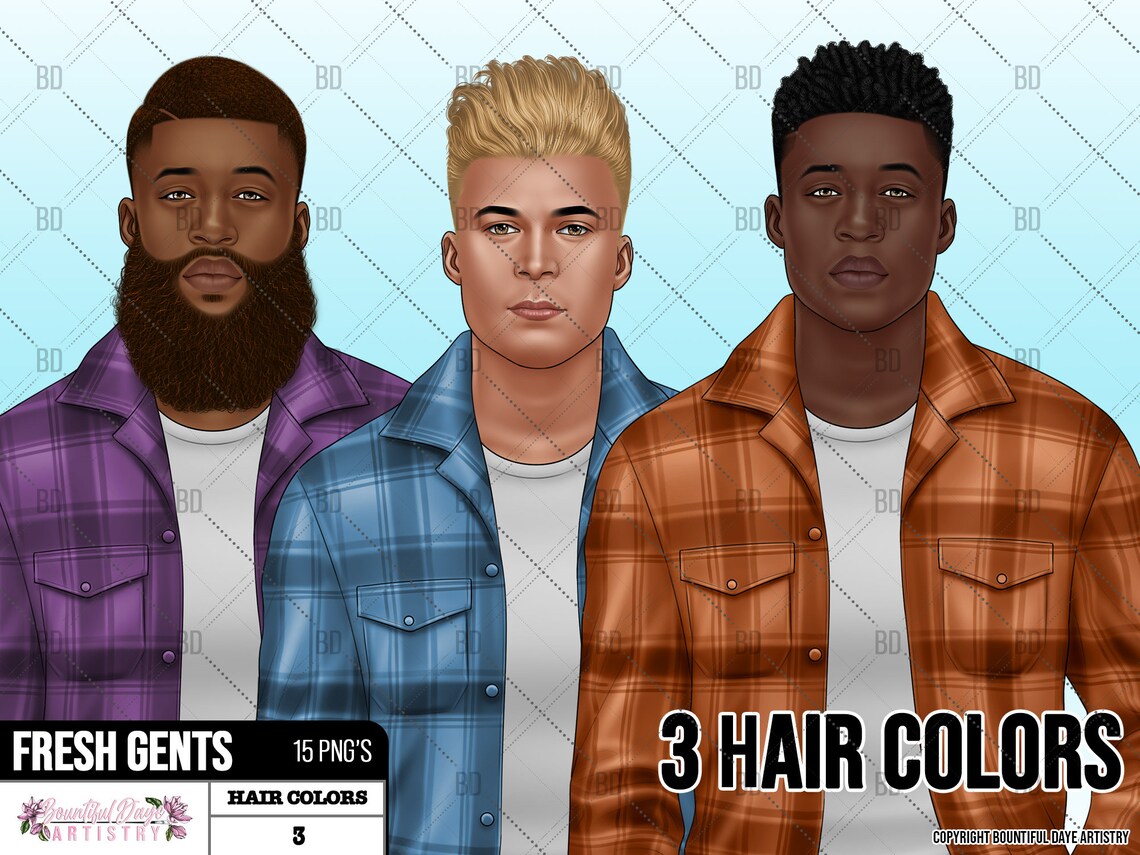 Man Clipart, Boyfriend Clipart, Casual Man Clipart, Boy Clipart, Male ...