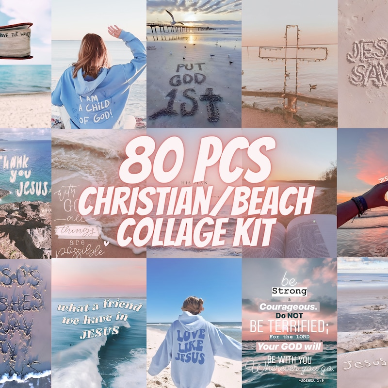 Christian Collage Wallpaper - Etsy