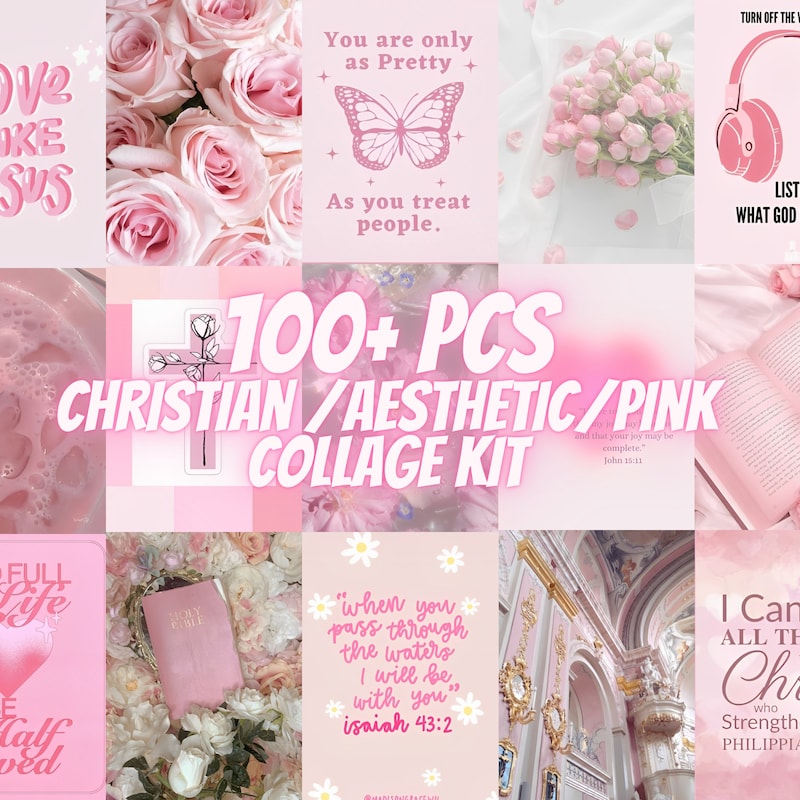 God Pink Wallpaper - Etsy