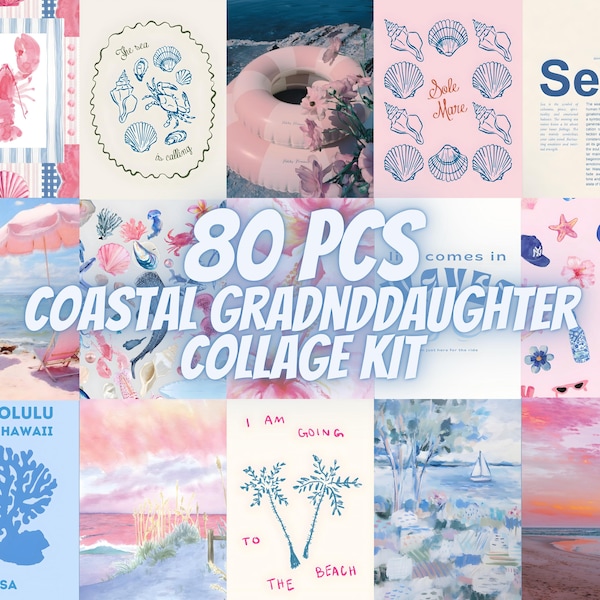 East Coast Collage Prints - Etsy