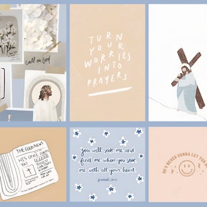 Christian Collage Kit, 80 PCS Faith Decor (digital Download - Etsy