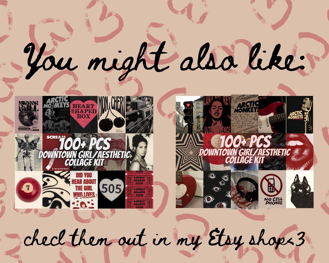 100 Downtown Girl Aesthetic Collage Kit Y2k Aesthetic Downtown Girl ...