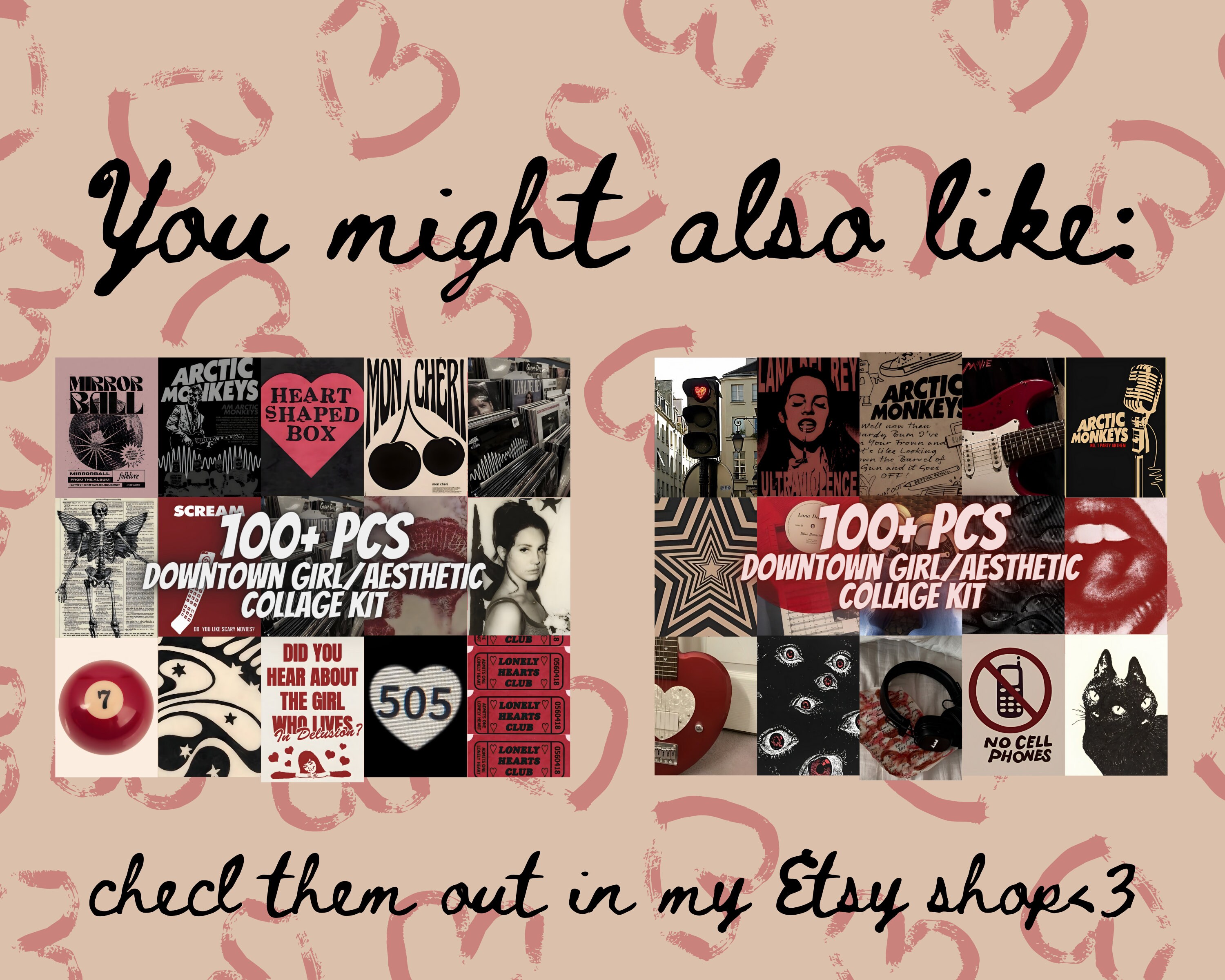 100 Downtown Girl Aesthetic Collage Kit Y2k Aesthetic Downtown Girl ...