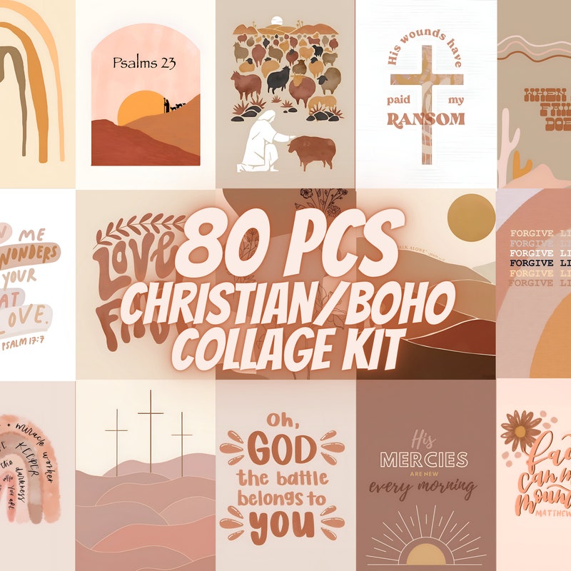 Christian Posters Brown - Etsy UK