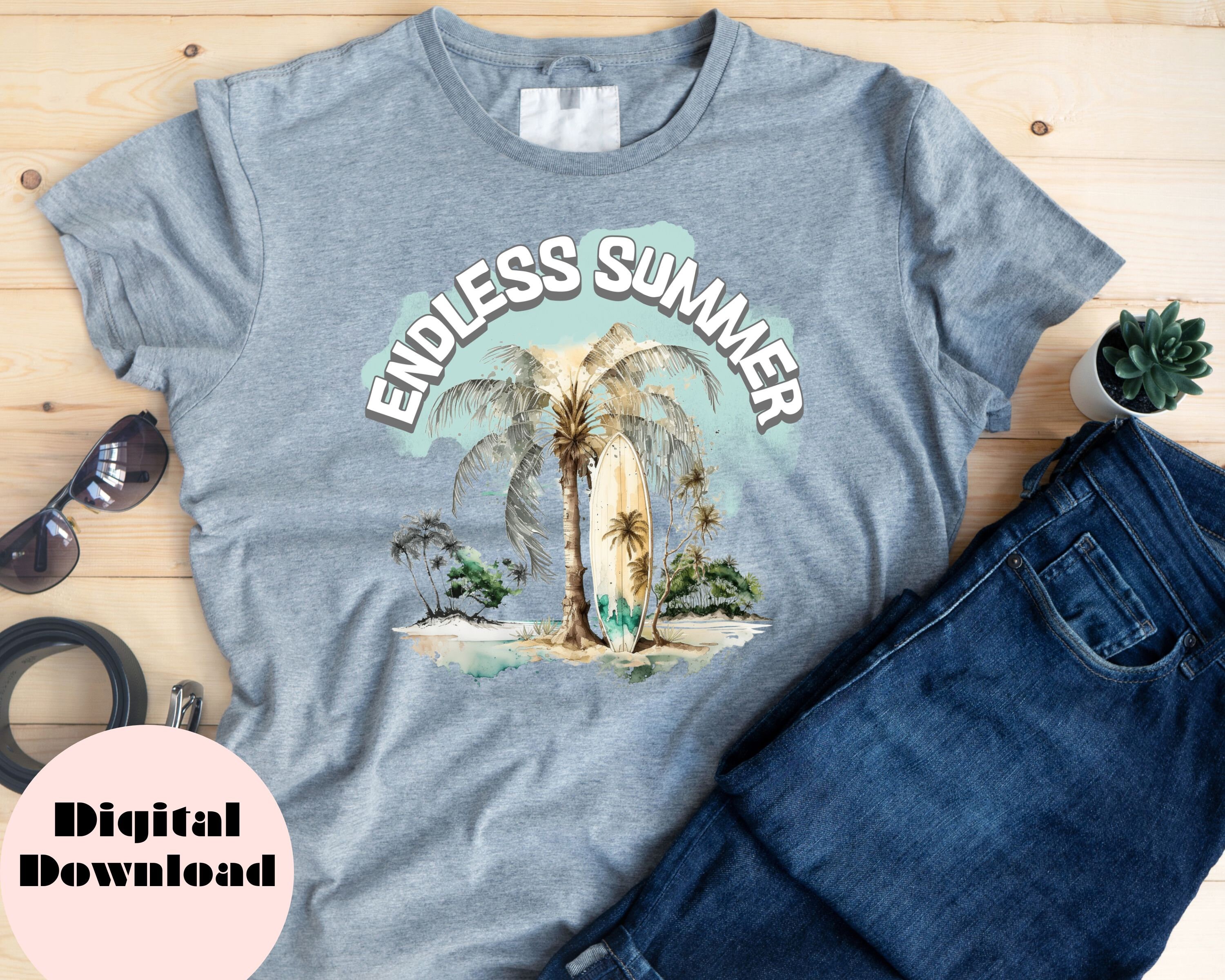 Endless Summer PNG Digital Download - Etsy