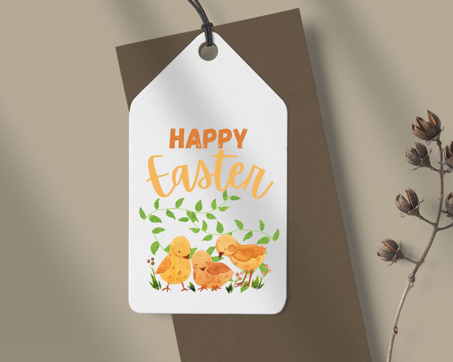 Chicks Easter Gift Tags Easter Printable Kids Easter Basket - Etsy