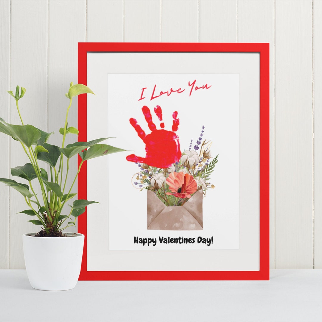 Printable Handprint and Footprint Art for Baby Room Decor and Baby ...