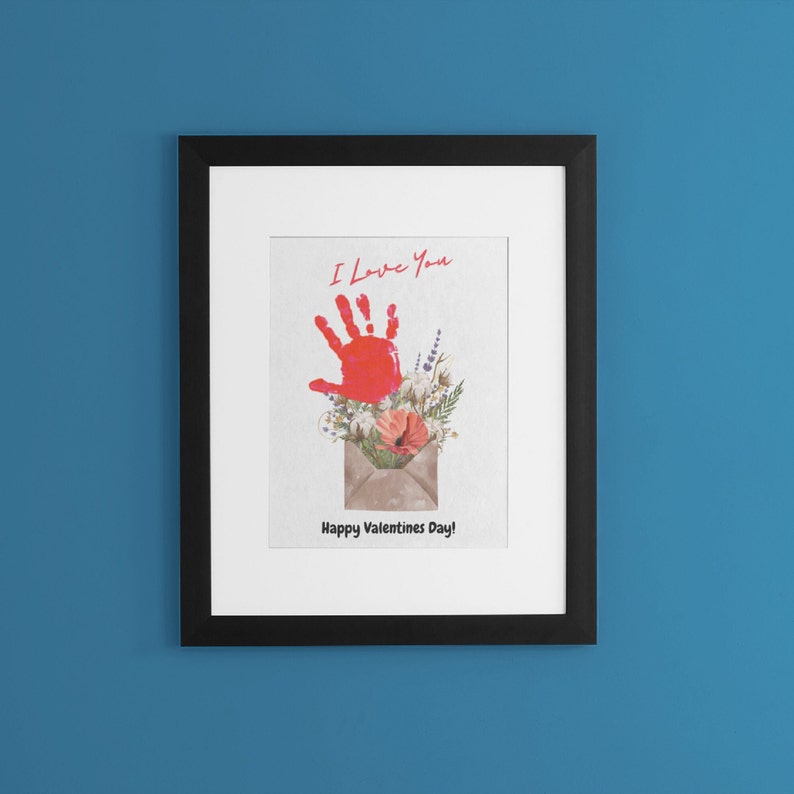 Printable Handprint and Footprint Art for Baby Room Decor and Baby ...