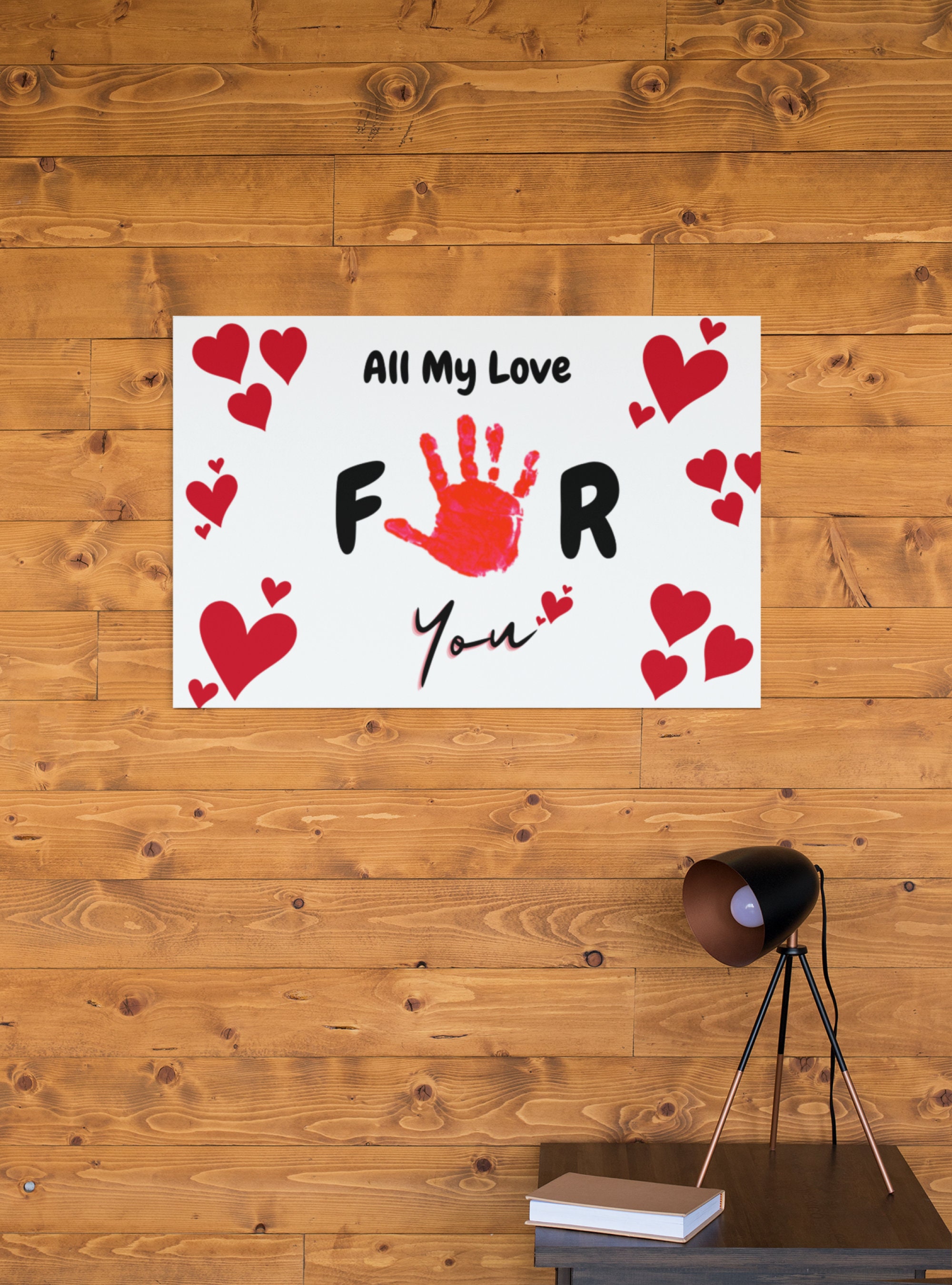 Printable Handprint and Footprint Art Perfect Baby Gift Adorable Baby ...