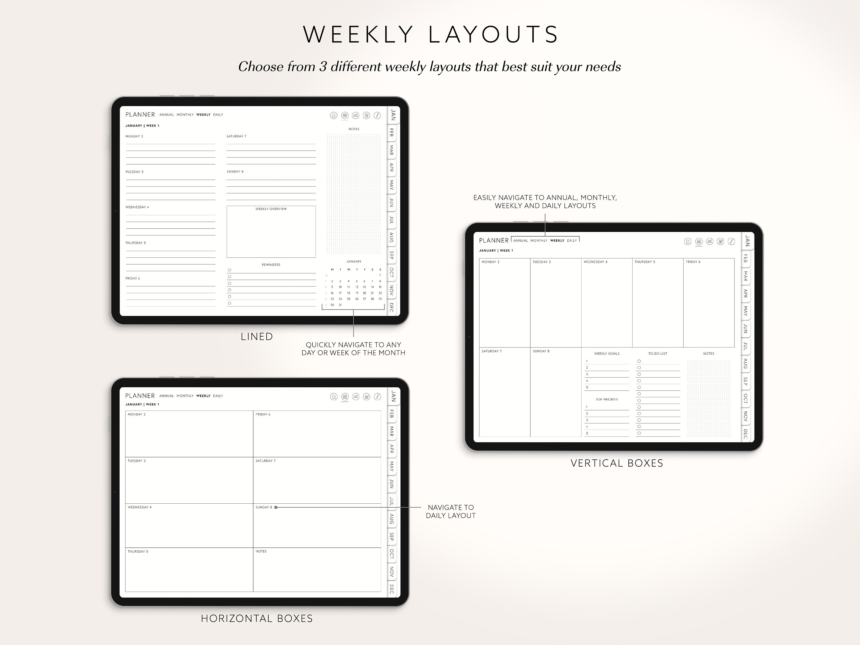 2023 Digital Planner, Goodnotes Planner, Notability Planner, iPad ...