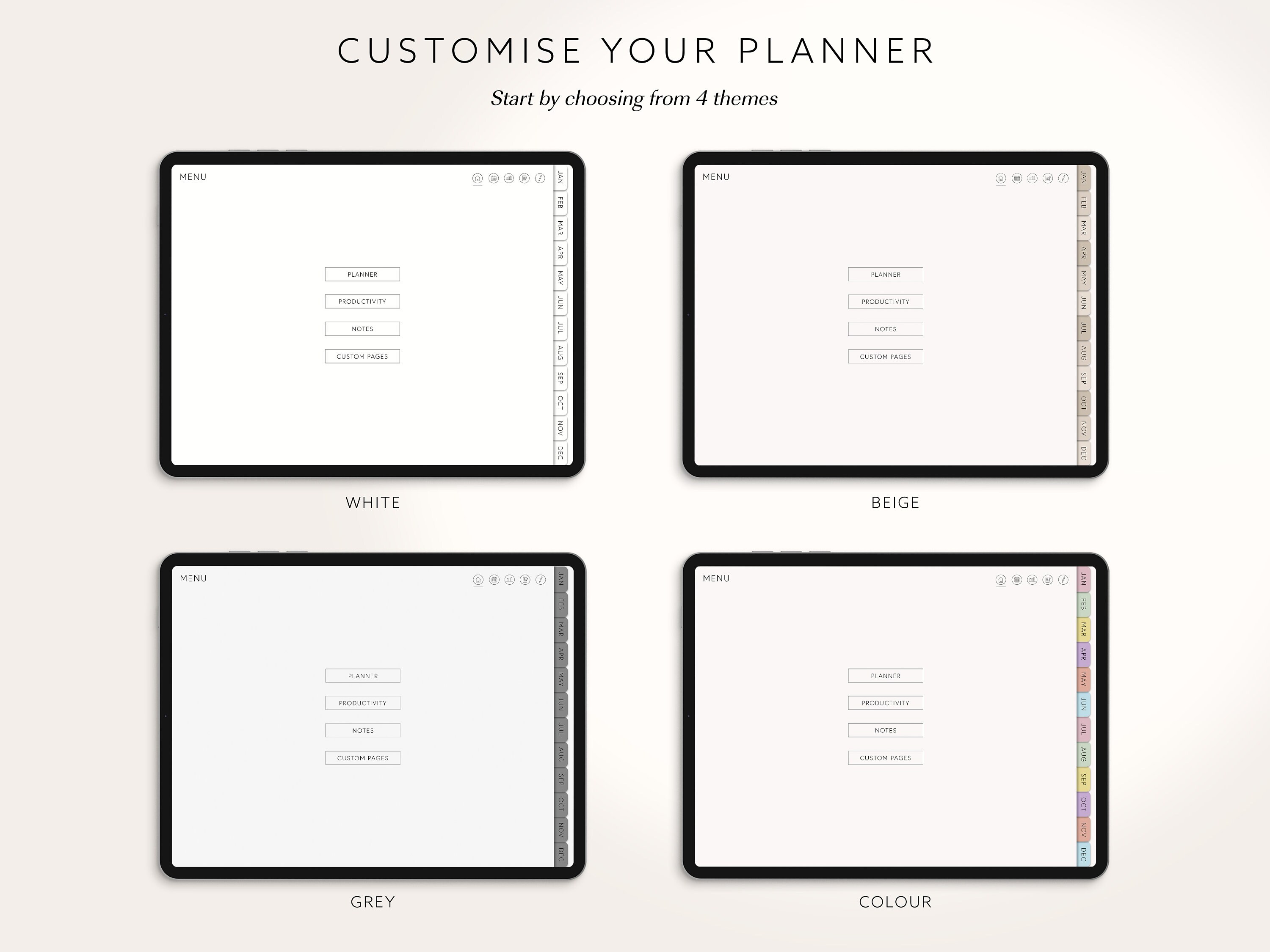 2023 Digital Planner, Goodnotes Planner, Notability Planner, iPad ...