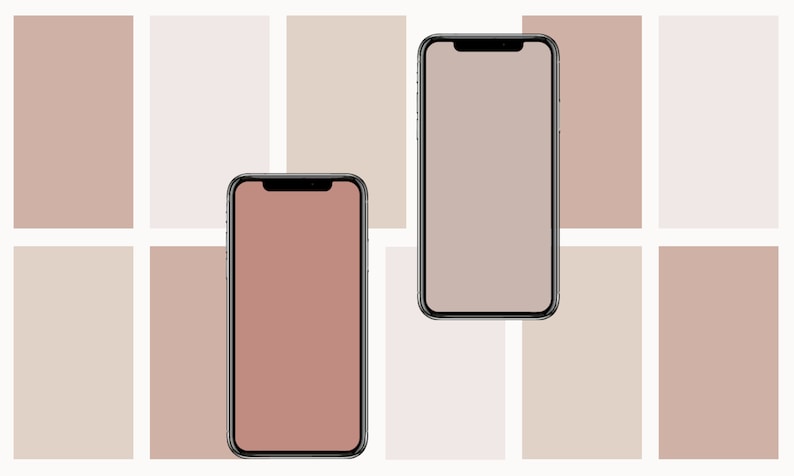 24 Solid Colored iPhone Wallpapers, Modern Natural Colors iPhone ...